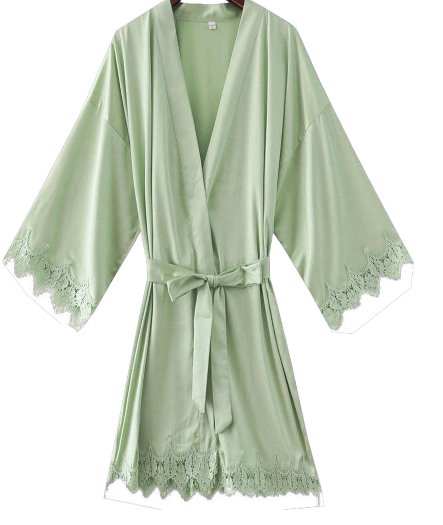 Lace Satin Robes – DWS Supplies